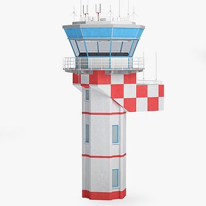 Control Tower 3d Max