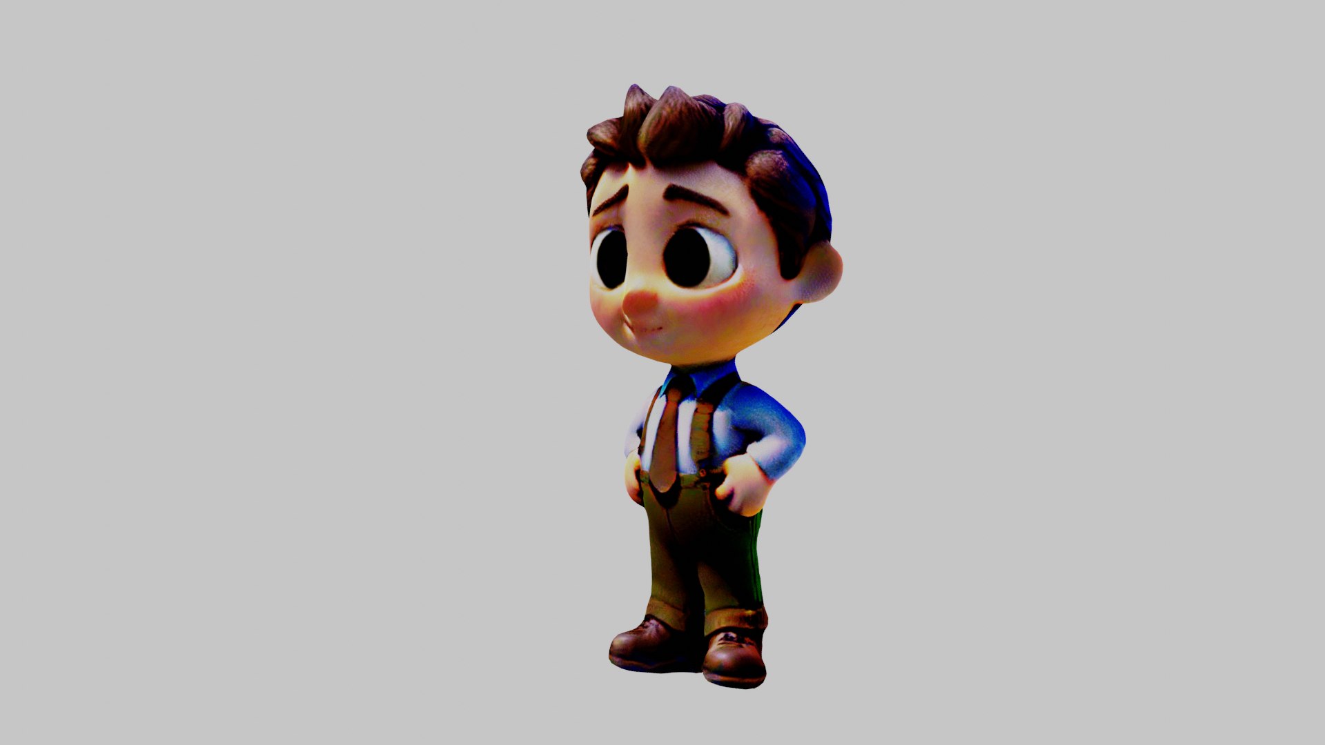Cartoon Character Boy 3D Model - TurboSquid 2134326