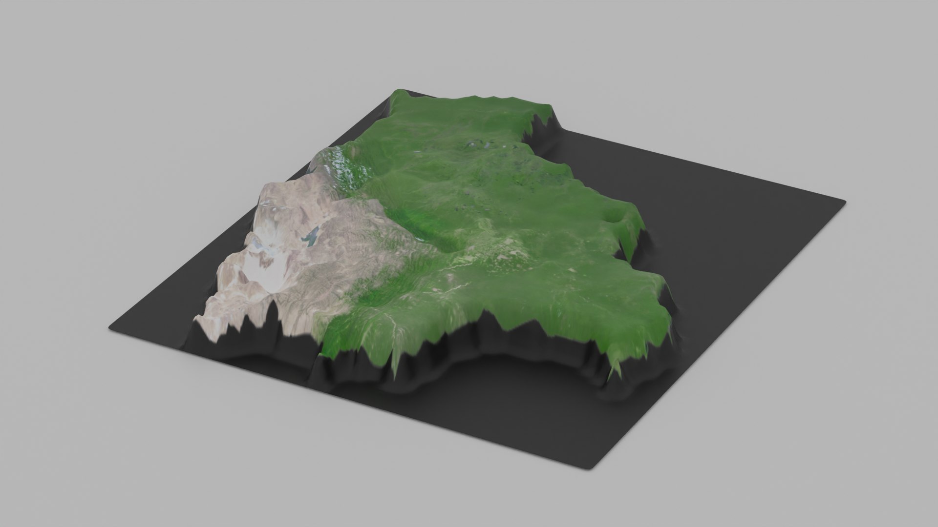 3D Bolivia Map Country - TurboSquid 2075297