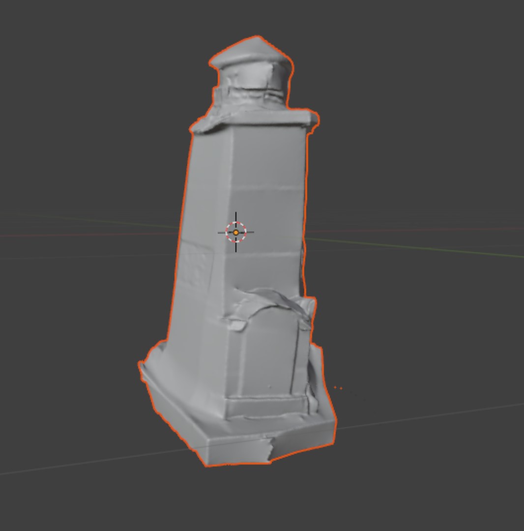 3D Miniature Playset Lighthouse 3D Render Low-poly 3D Model Model ...