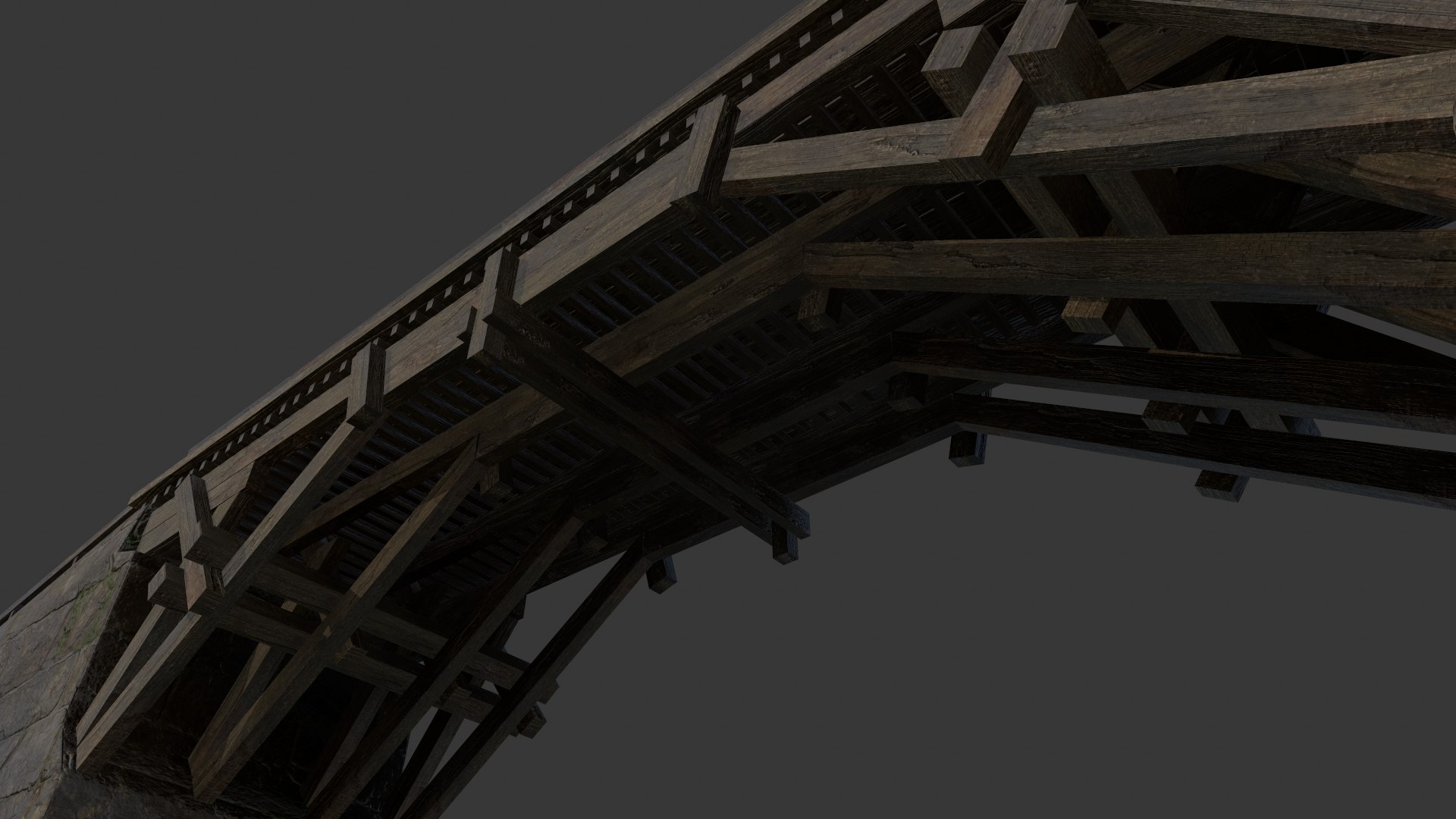 3D Model Medieval Bridge - TurboSquid 1923729