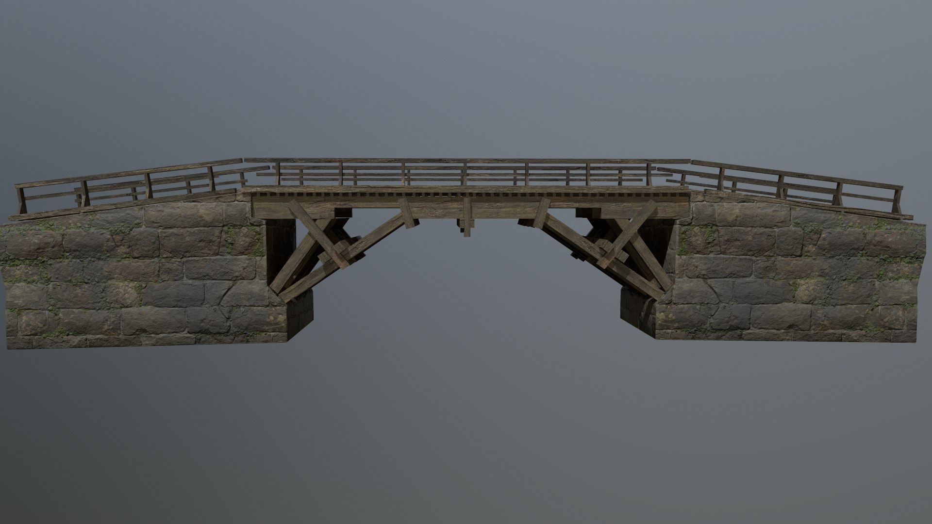 3D Model Medieval Bridge - TurboSquid 1923729