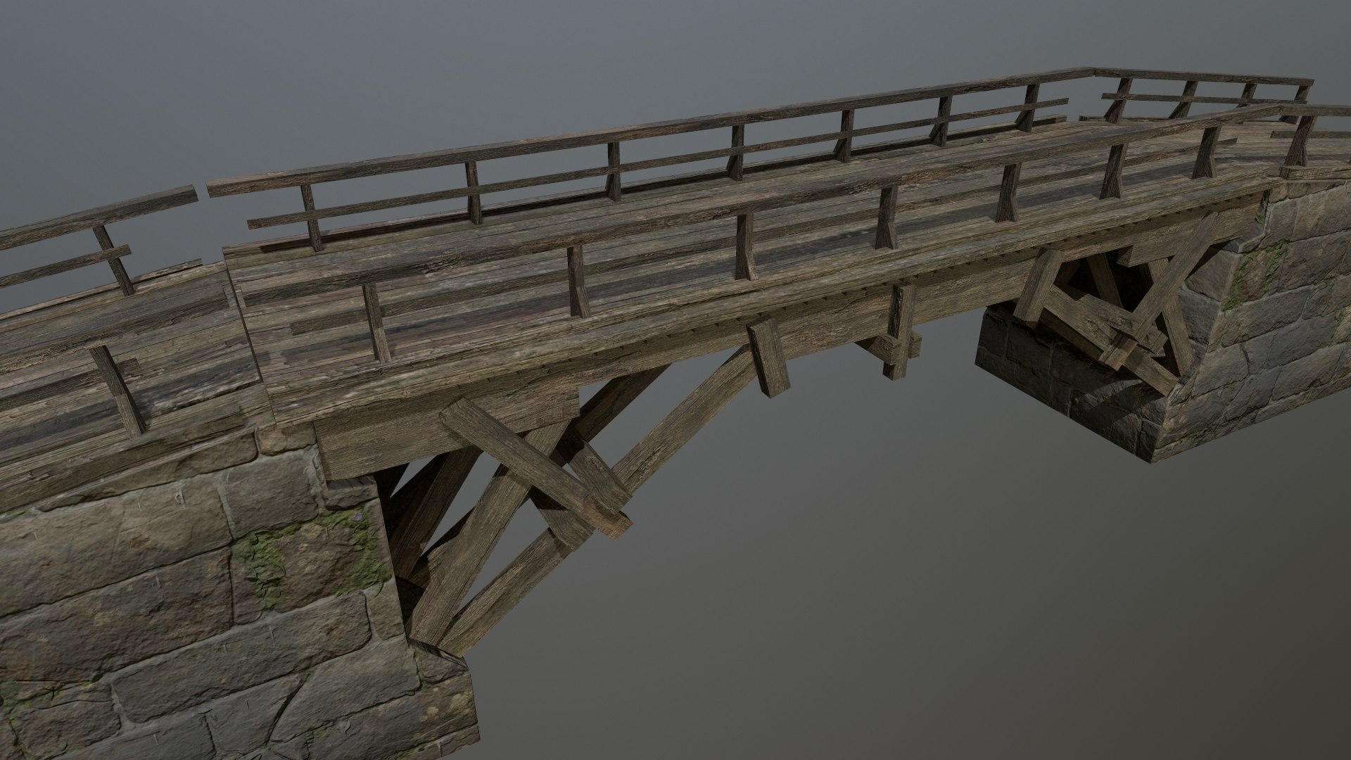 3D Model Medieval Bridge - TurboSquid 1923729