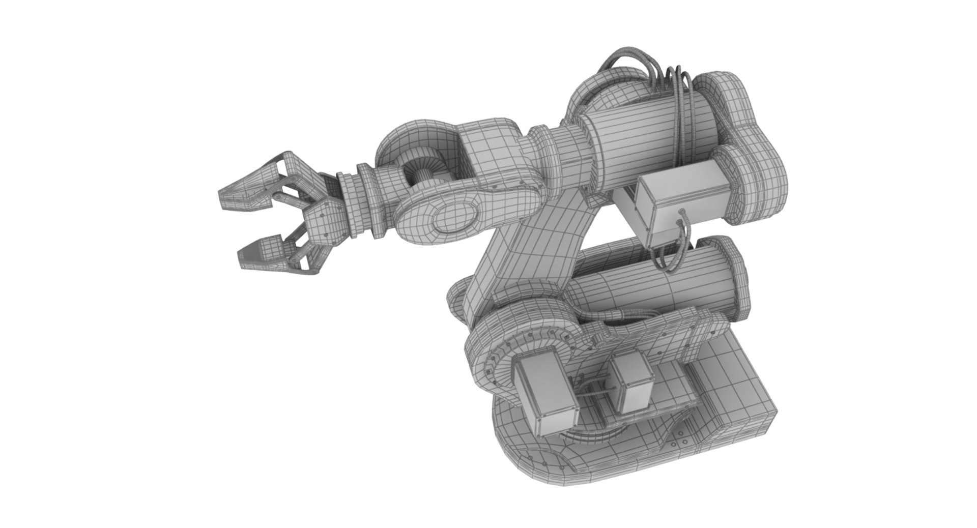 Robot Arm Model - TurboSquid 1410299