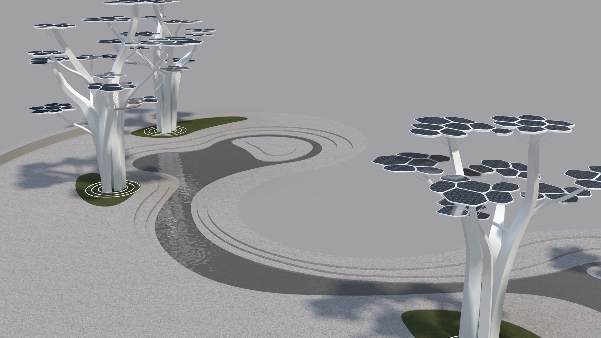 Solar Street Light 3D Model - TurboSquid 1969655