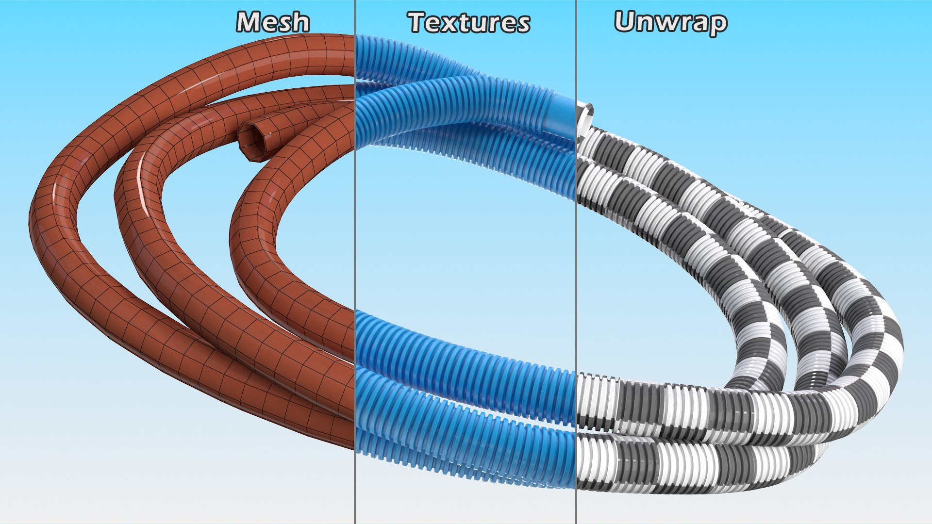 3D Floating Suction Hose model - TurboSquid 2011413