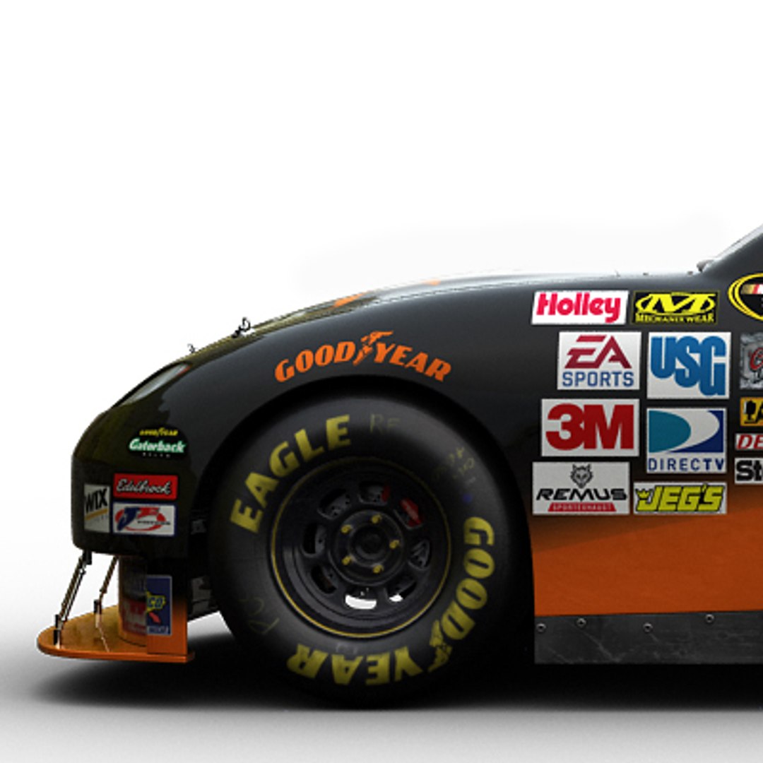 3d Max Car Nascar Camry