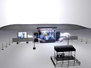 Stage 3D Models for Download | TurboSquid