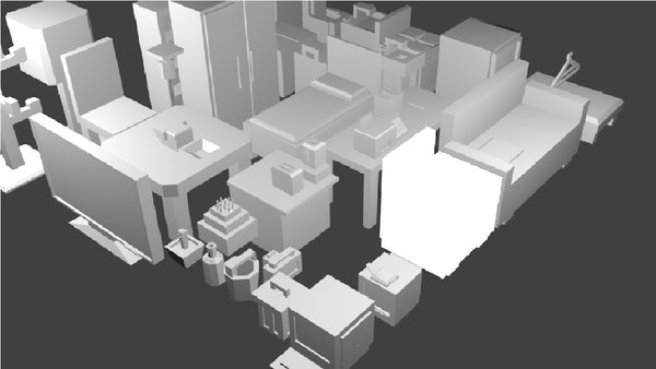 3D Furniture Pack Low Poly 40 - TurboSquid 2005662