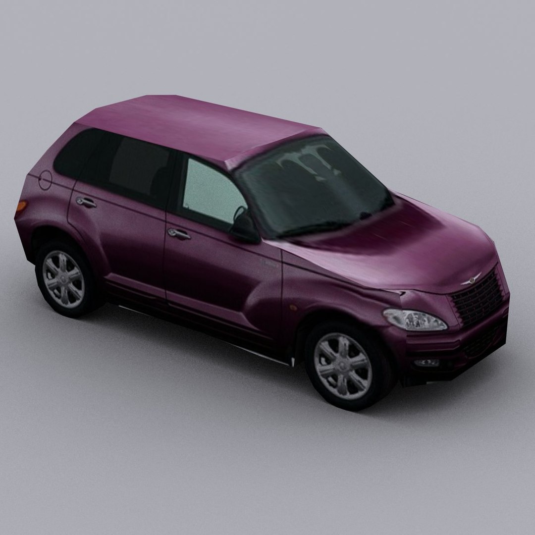 Cars Background Details 3d Model