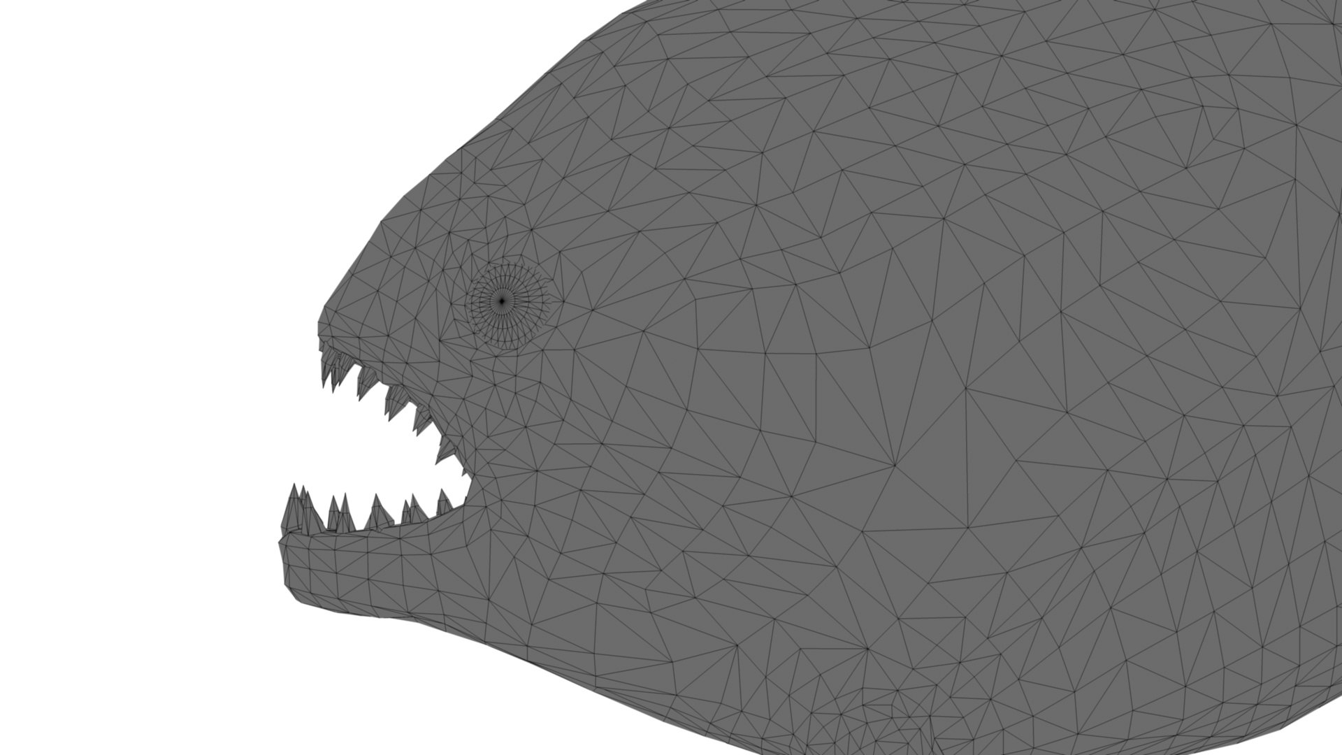 3D Piranha Fish Model - TurboSquid 2274596