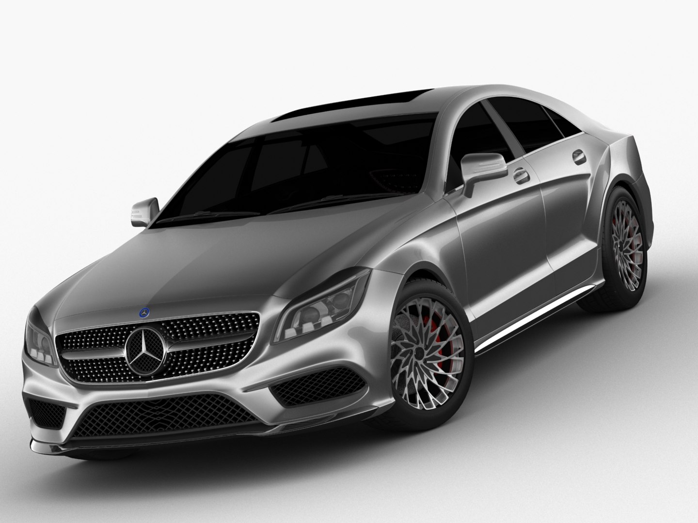 3D Mercedes Benz Cls 2015 Model - TurboSquid 1341888