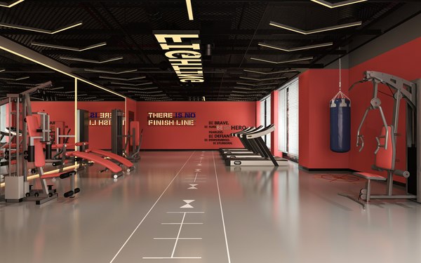modelo 3d gym - TurboSquid 1968921