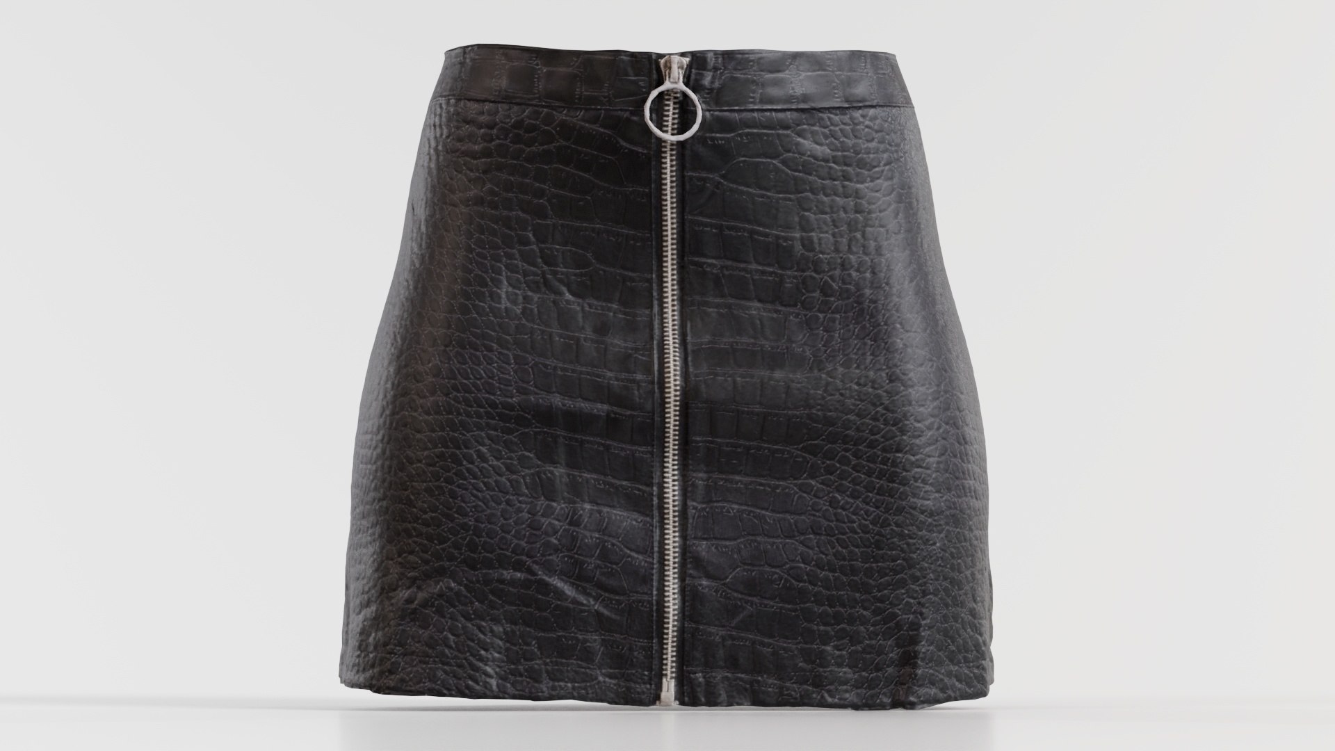 3D Crocodile Vinyl Skirt Remastered - TurboSquid 2361617