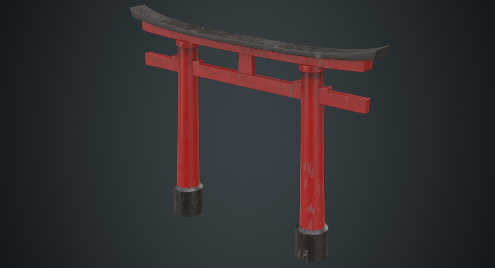 Torii Gate 1b Model - TurboSquid 1335241