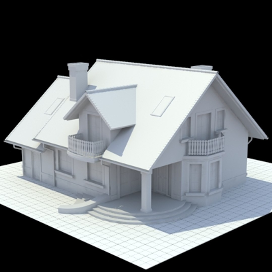 3d Single-family House