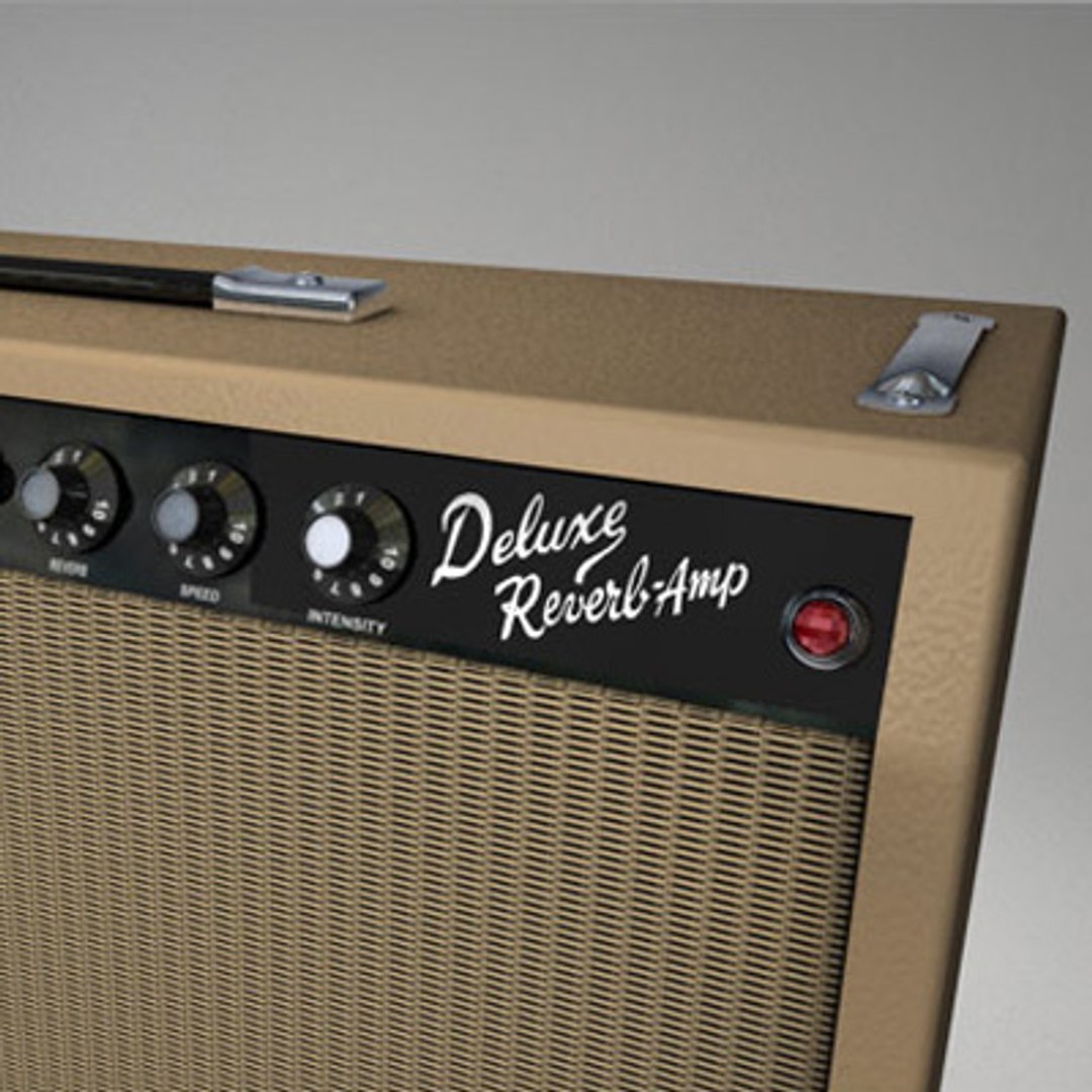3d Model Fender Amp