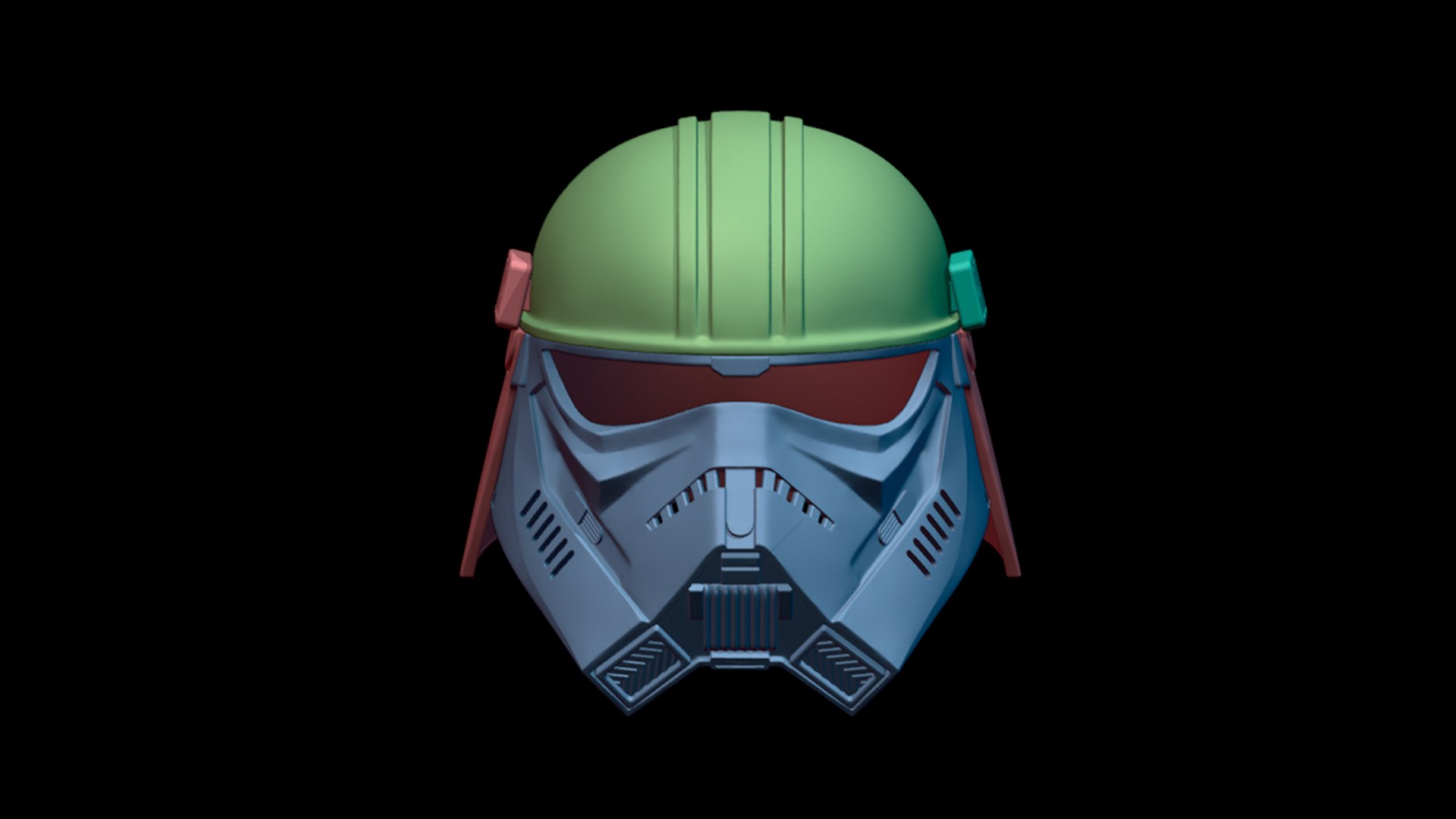 Purge Trooper Phase 2 Helmet print 3D model - TurboSquid 2069186