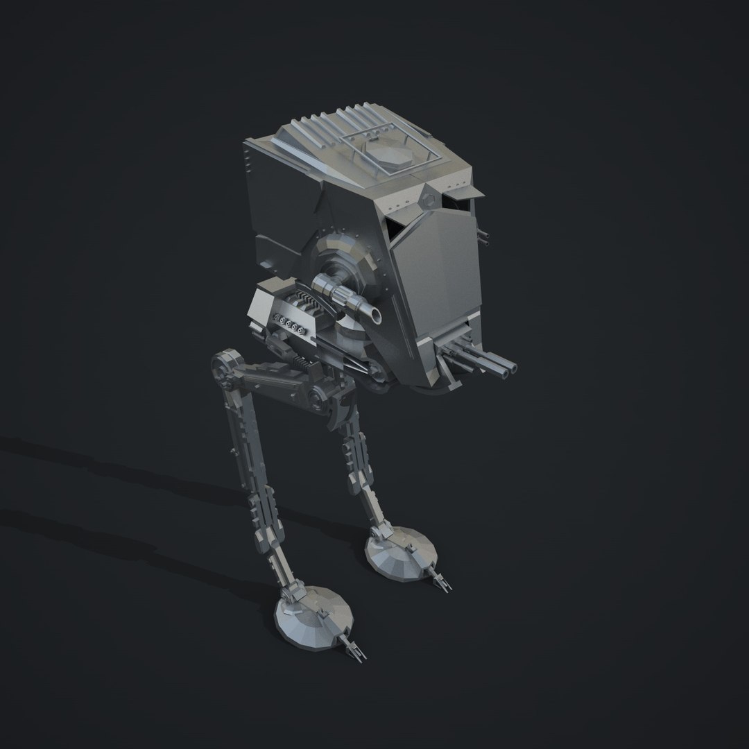 star wars at-st walker 3d 3ds