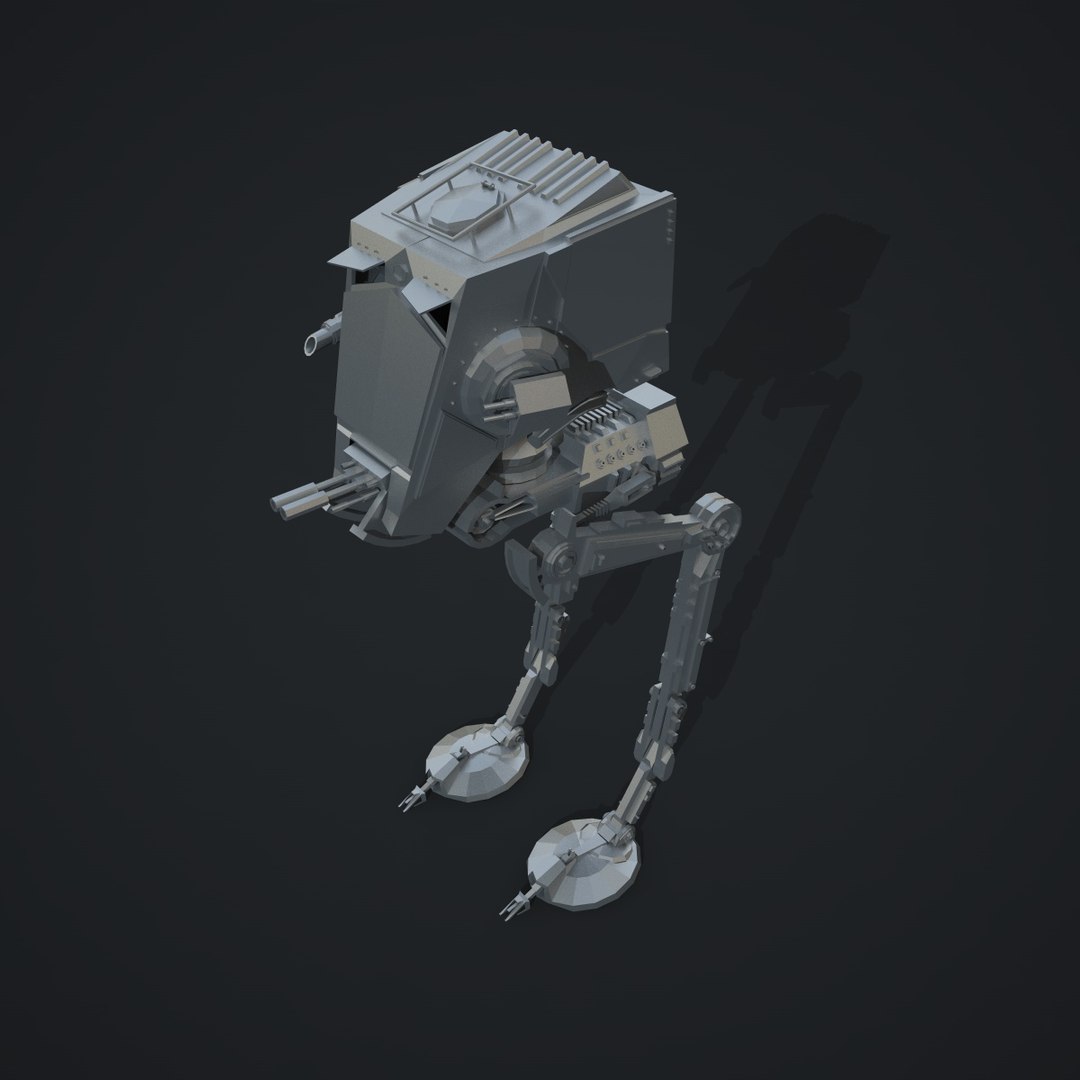 star wars at-st walker 3d 3ds