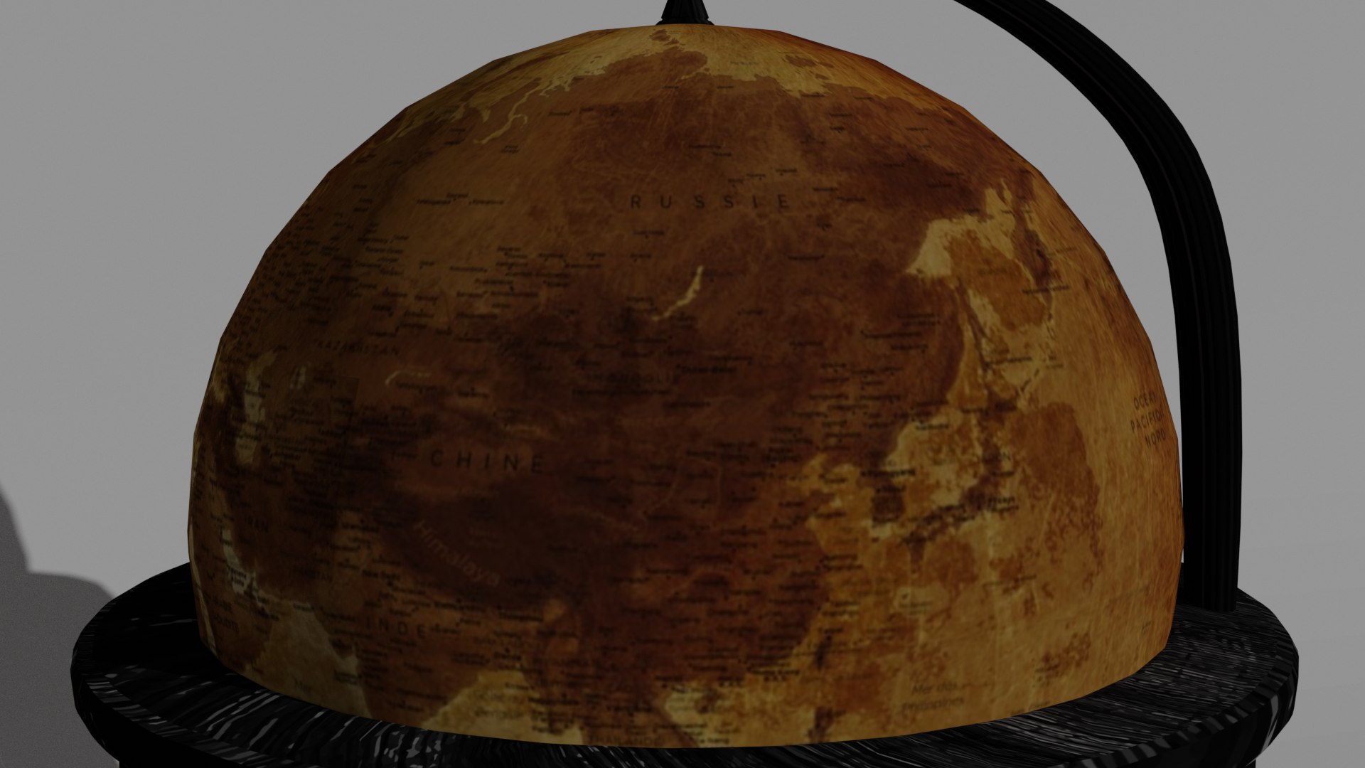 Terrestrial Globe Vintage 3D Model - TurboSquid 1956601