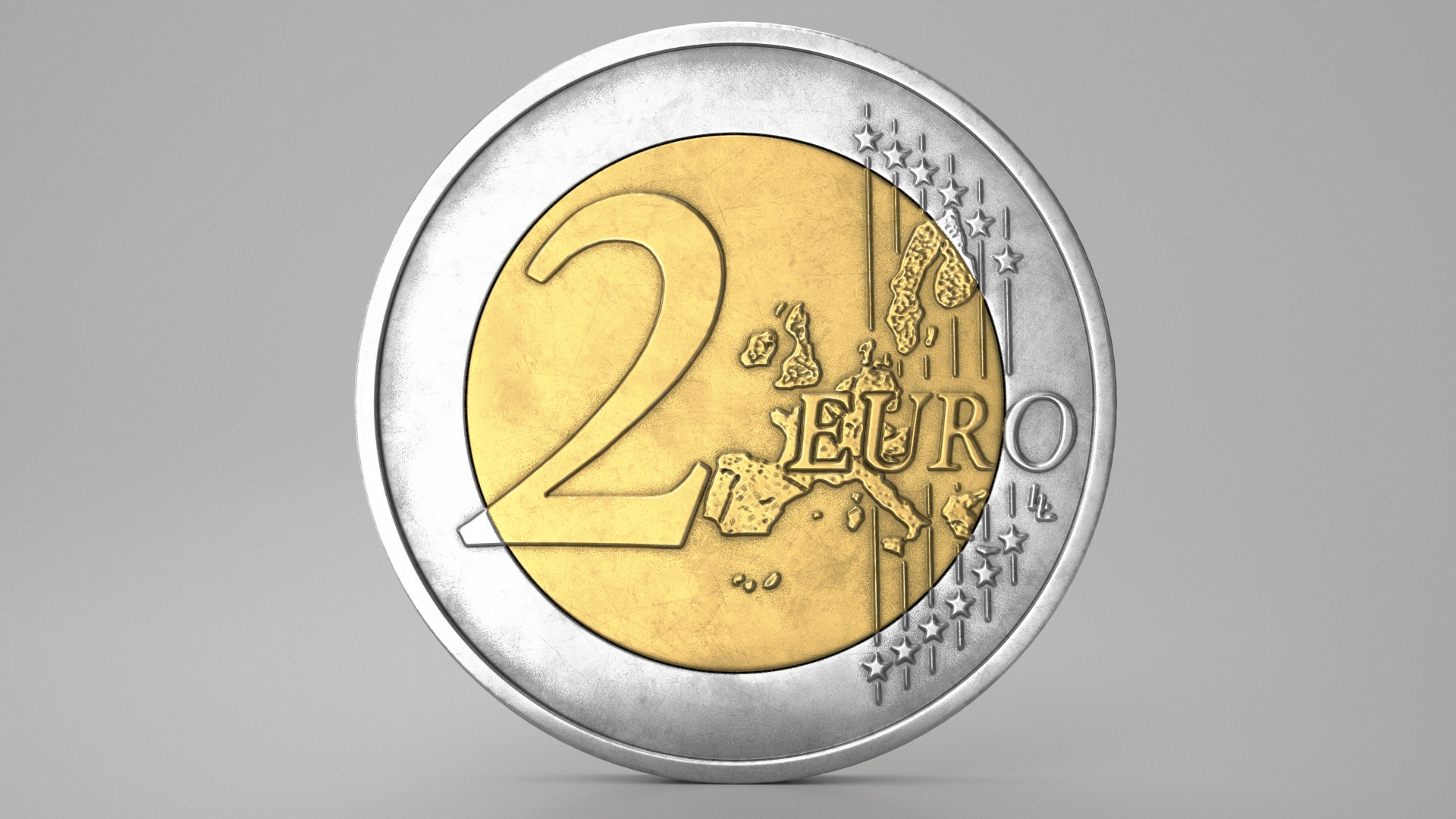 Euro Coin Eur 3D Model - TurboSquid 1679796