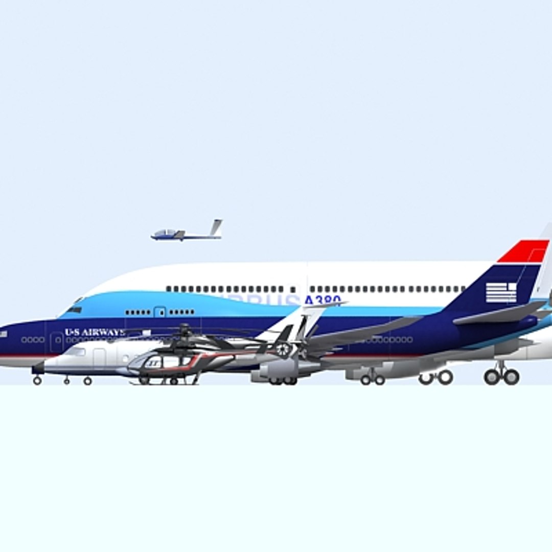 Aircraft Pack Jet Helicopters 3ds