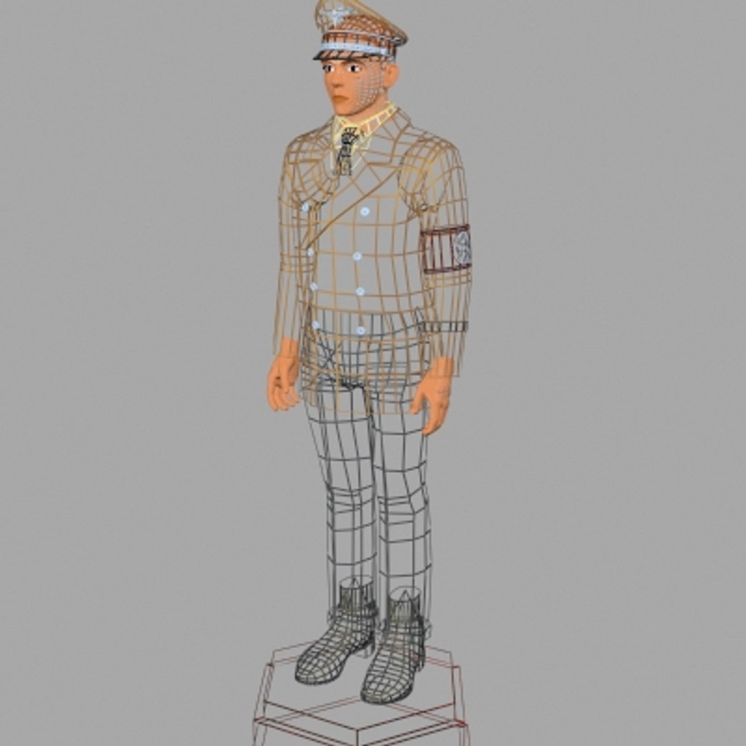 3d Model World War German