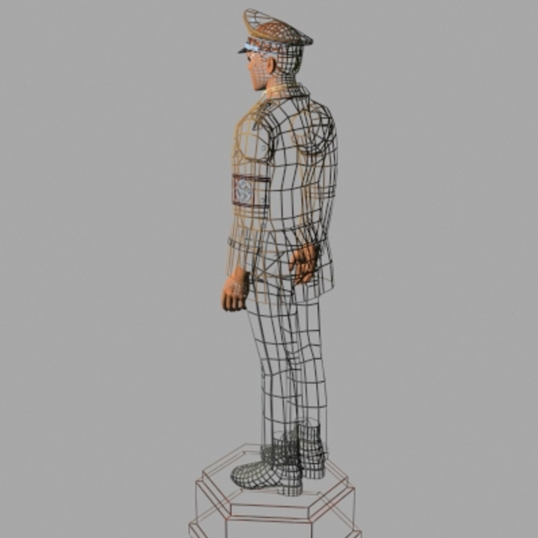 3d Model World War German