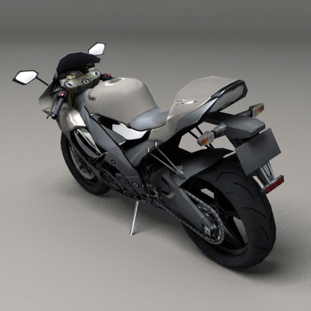 Kawasaki Ninja 3d Model