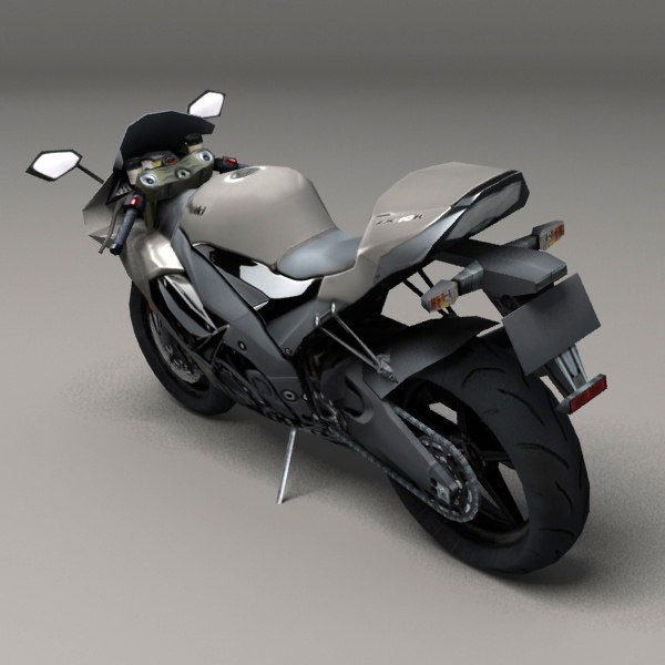 kawasaki ninja 3d model