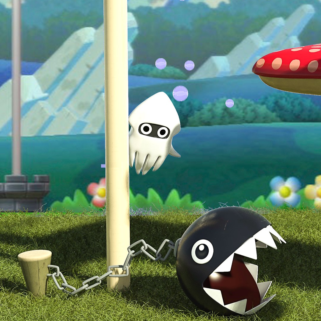 3D Model Super Mario Bros Character - TurboSquid 1508015