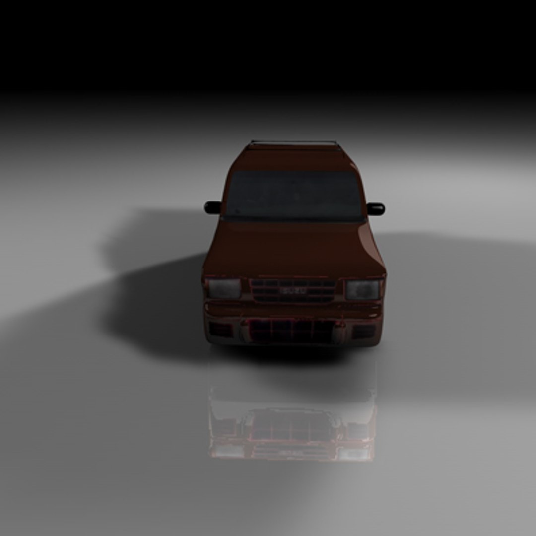 3d Model Isuzu Rodeo Vehicle