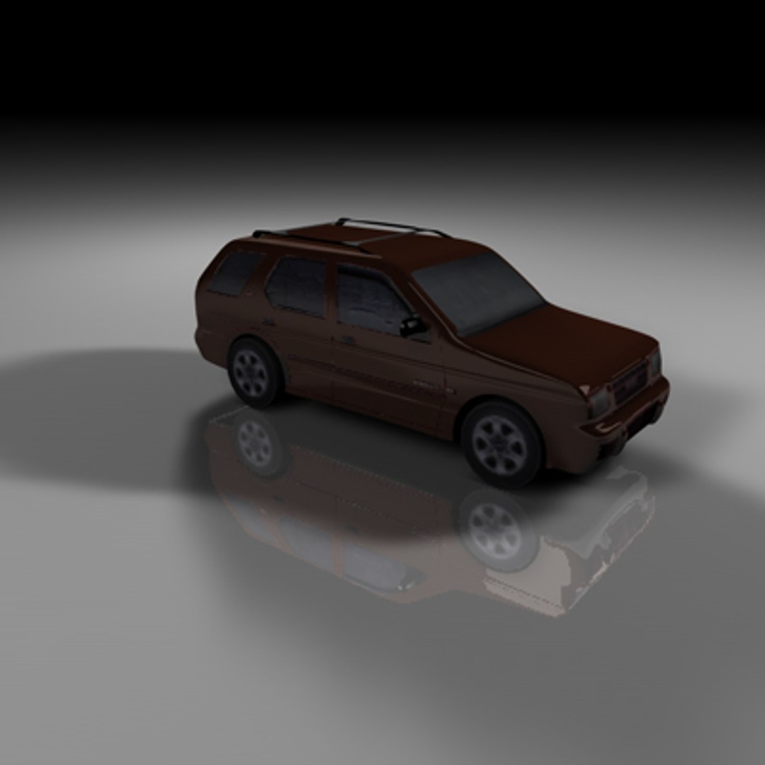 3d Model Isuzu Rodeo Vehicle