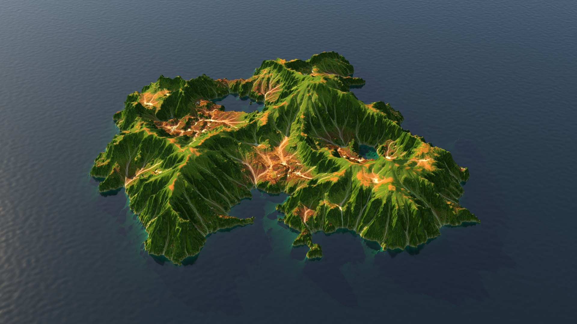 Island Terrain 01 3D Model - TurboSquid 2019309