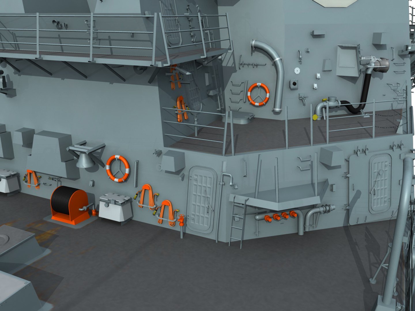 3d model ddg destroyer