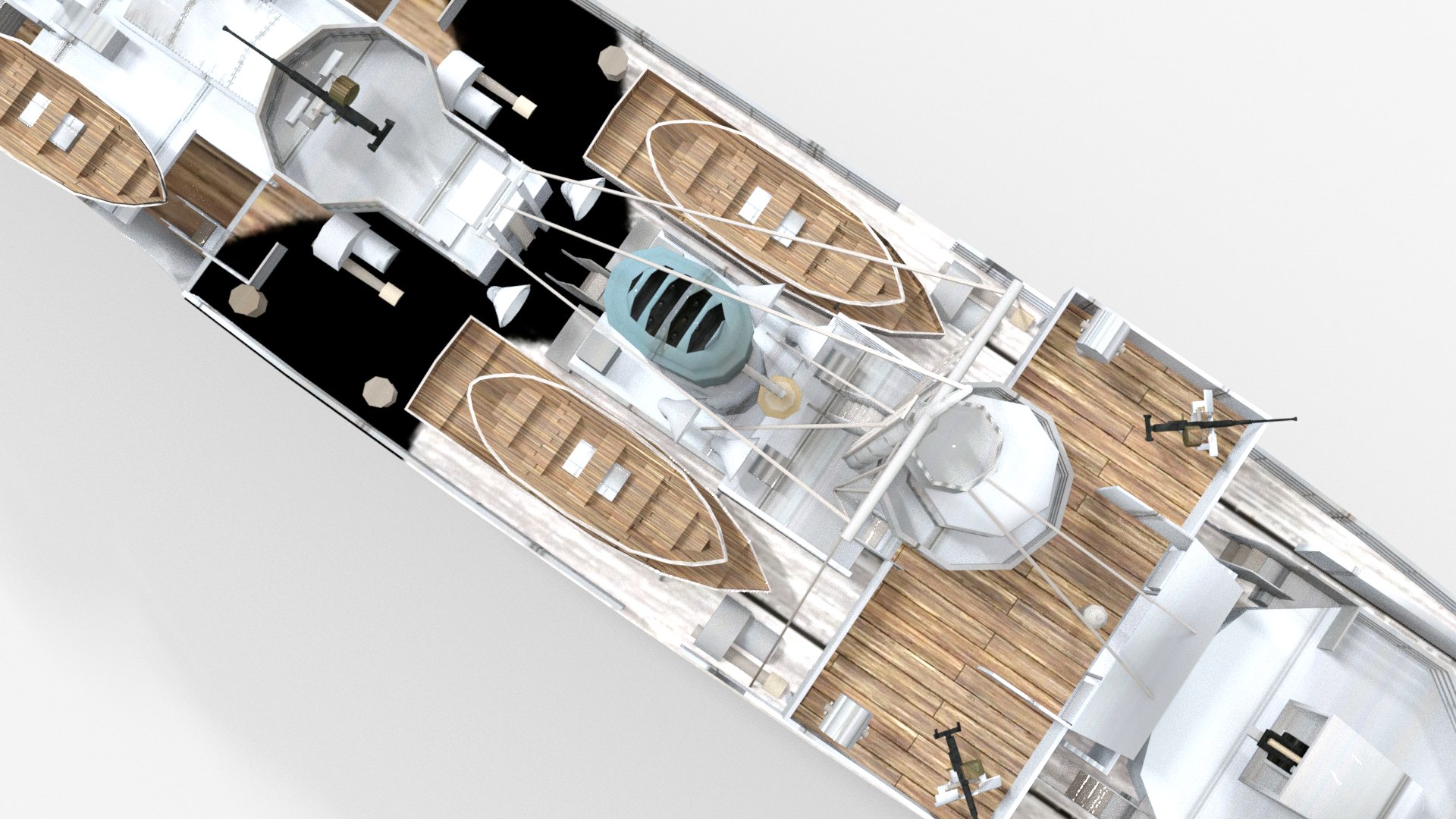 HMCS Snowberry K-166 Ship Low-poly 3D Model 3D Model - TurboSquid 2354771
