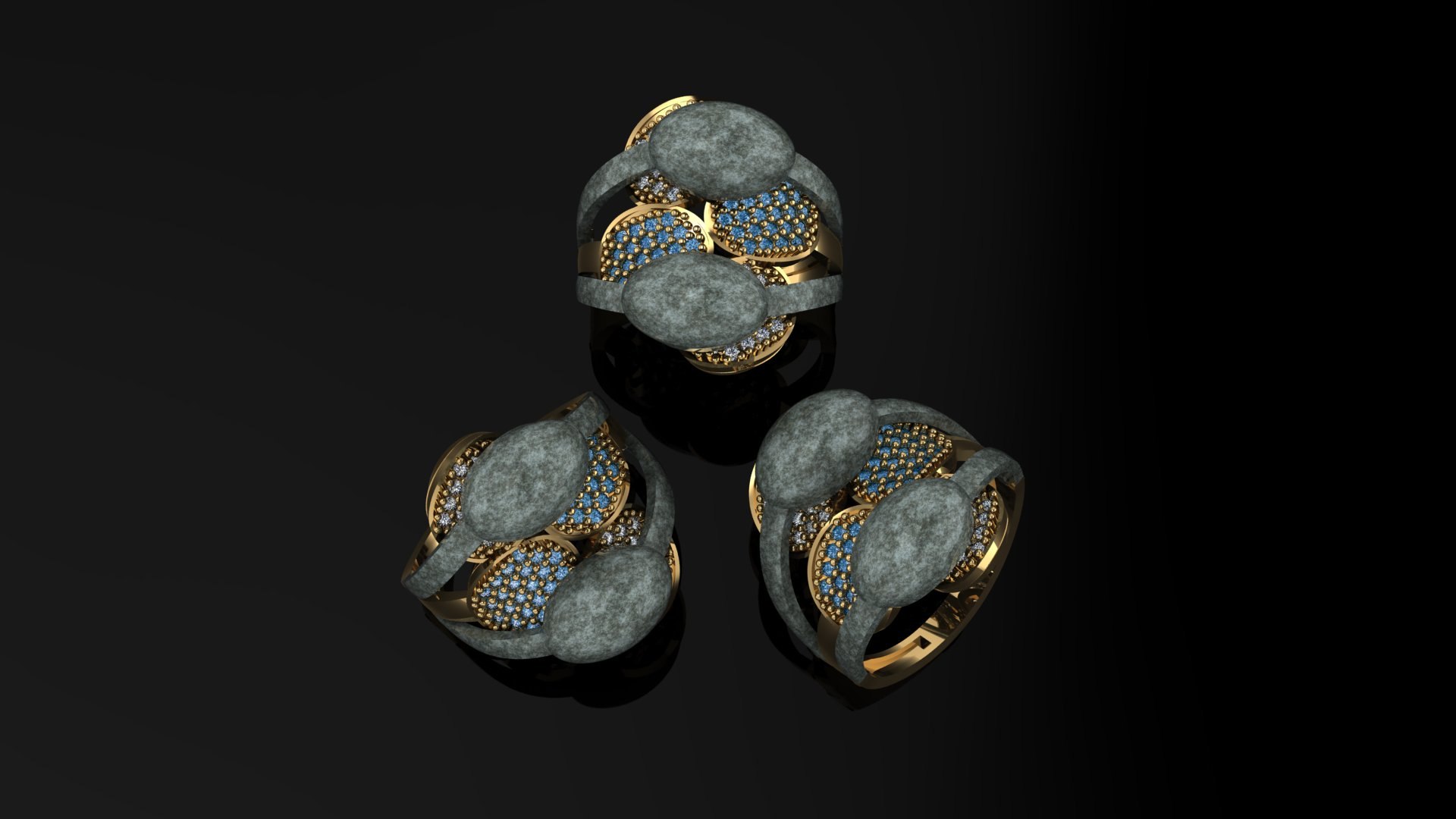 3D Gold Ring - TurboSquid 1696392