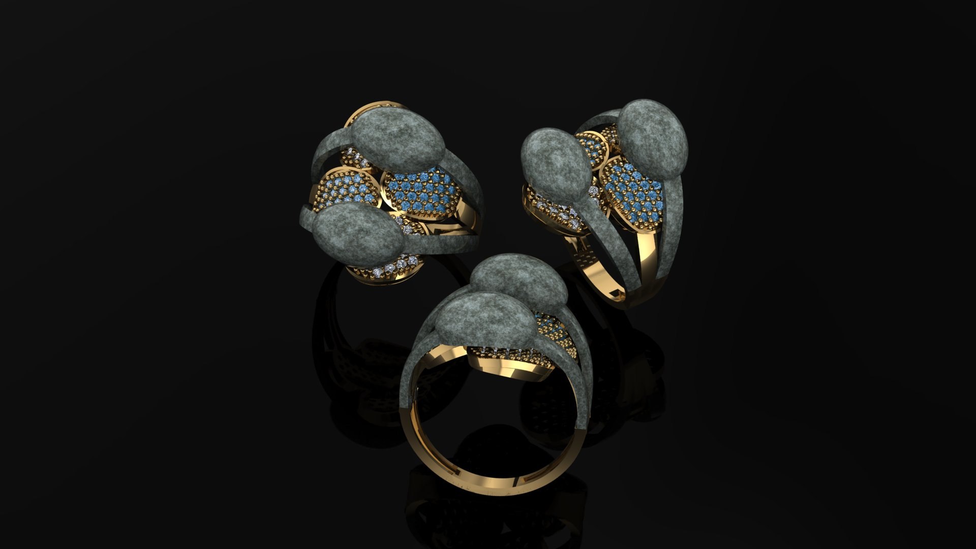3D Gold Ring - TurboSquid 1696392