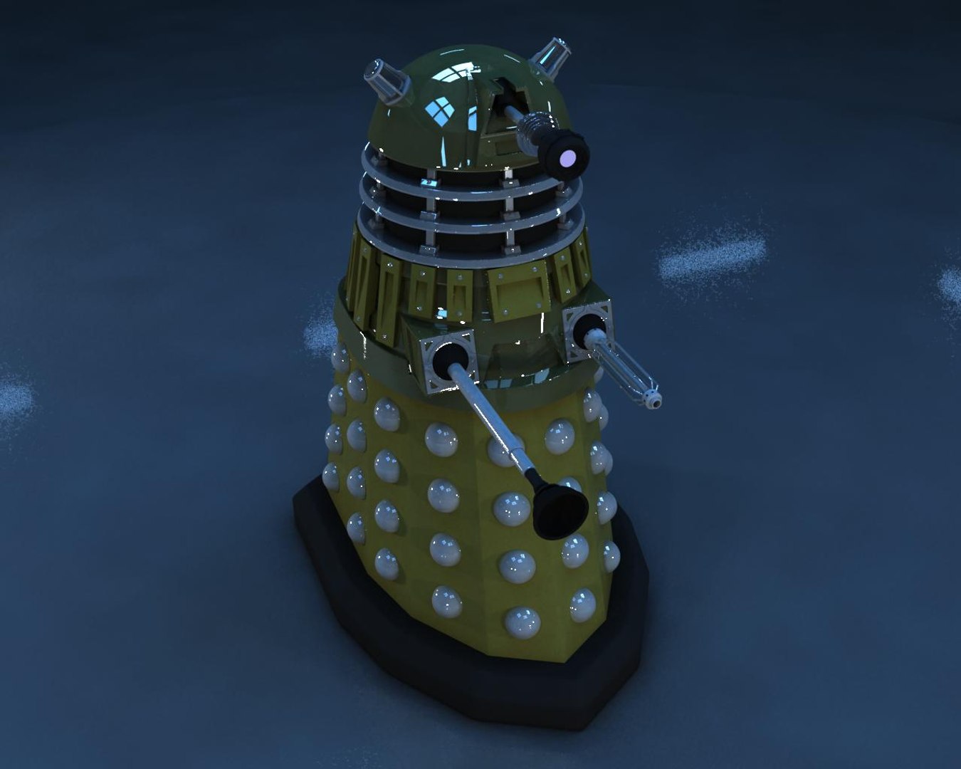 Dalek High-poly Max Free