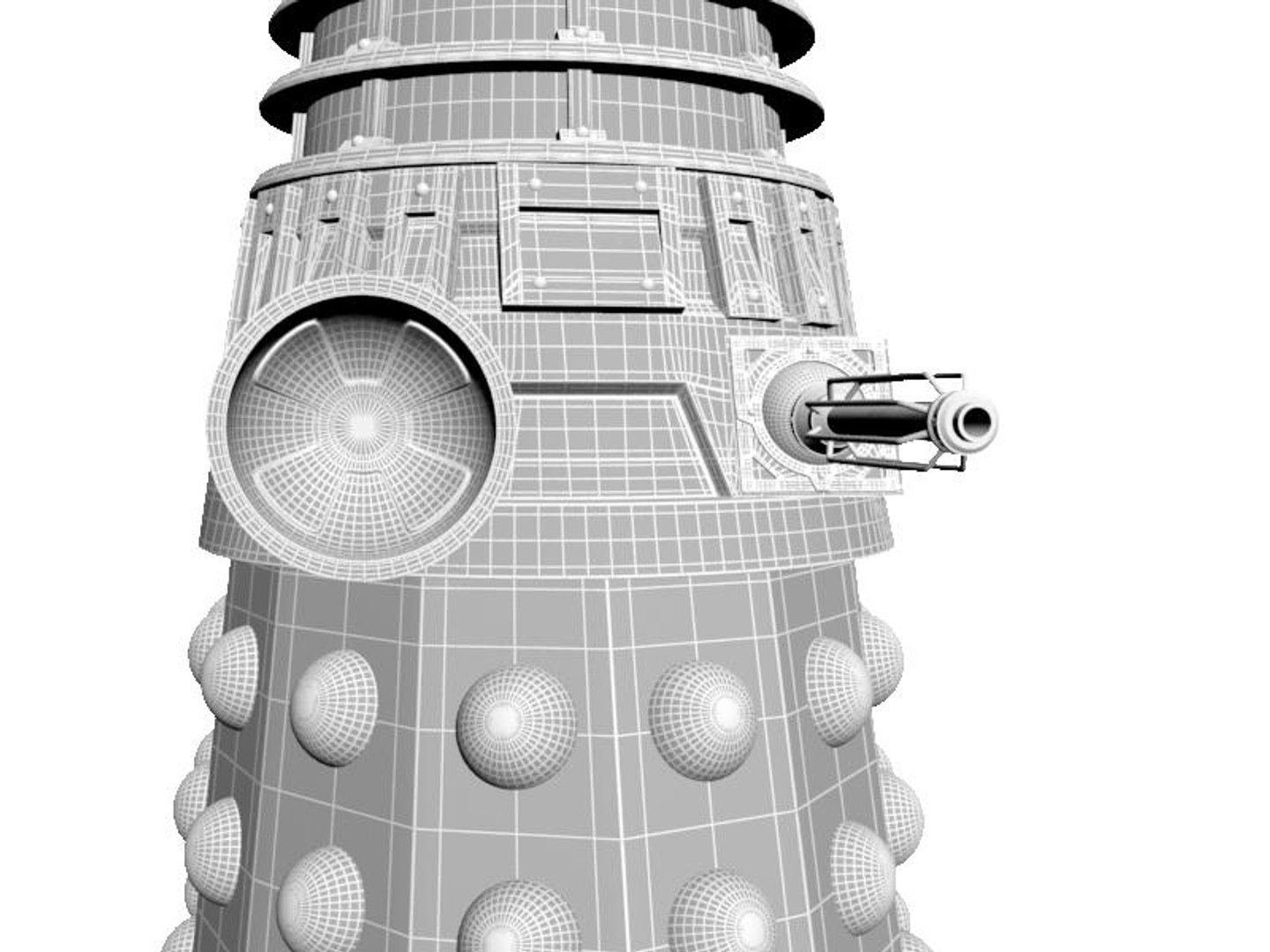 Dalek High-poly Max Free
