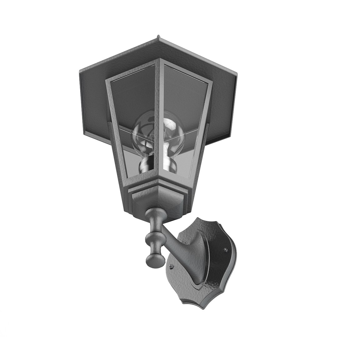 Classic Wall Exterior Lamp 3D Model - TurboSquid 1243388
