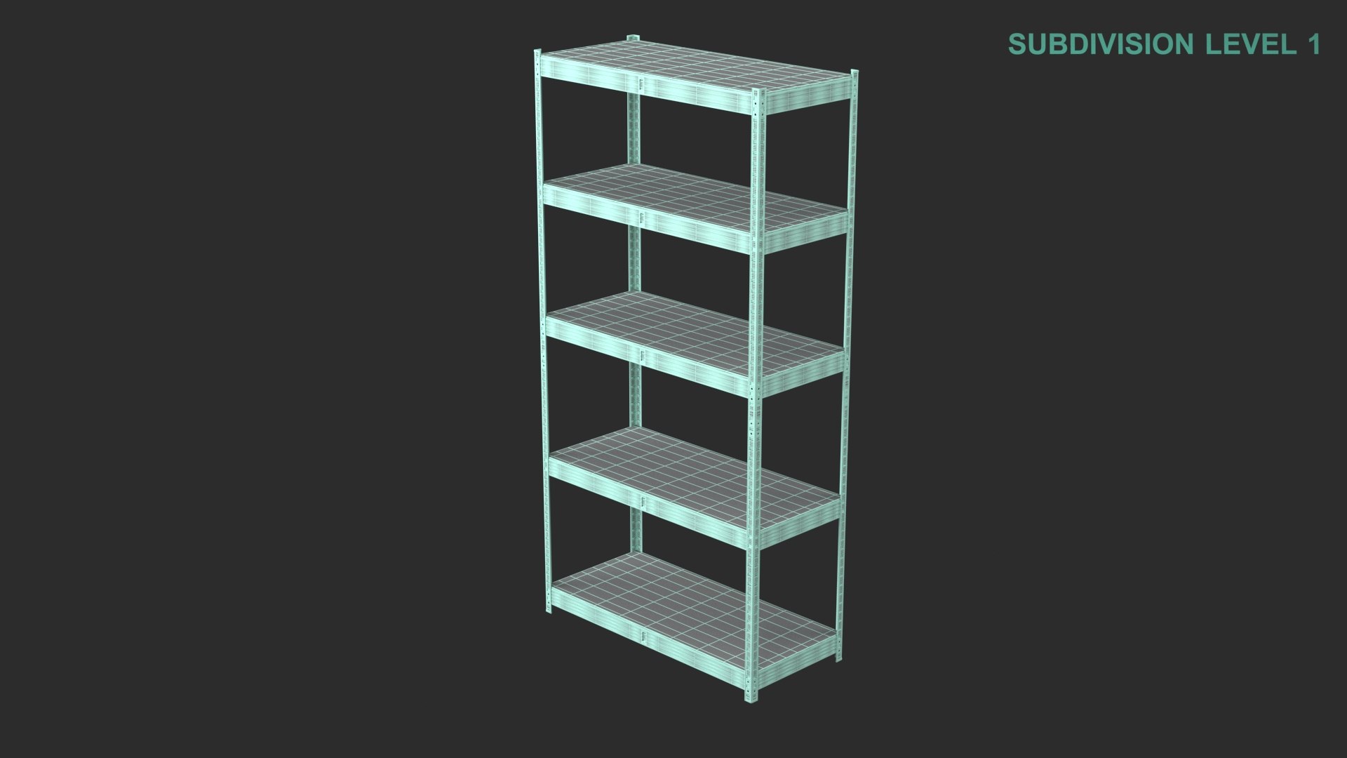 Warehouse Rack Model - TurboSquid 2311882