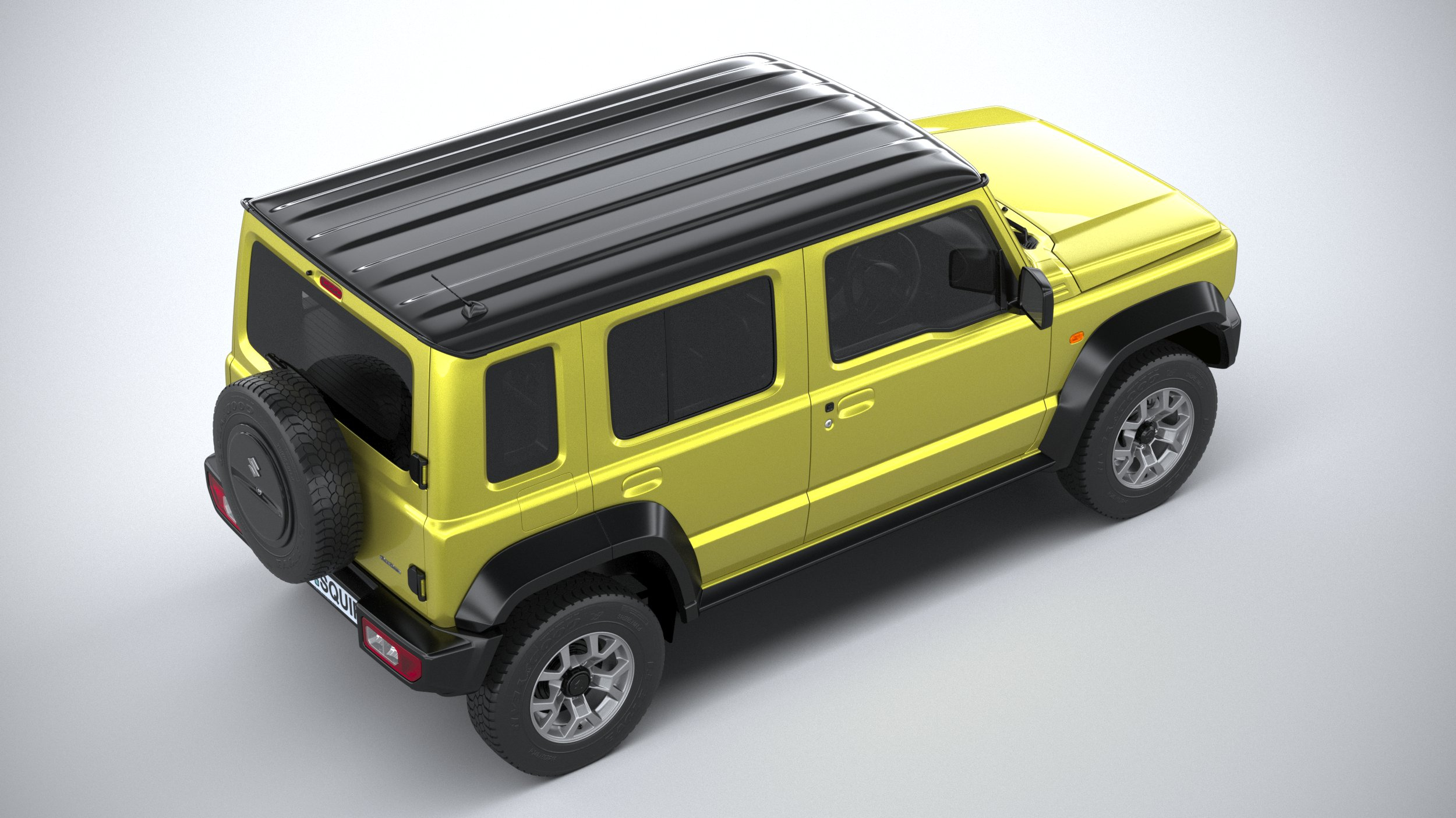 modelo 3d Suzuki Jimny 5 puertas 2024 - TurboSquid 2158251