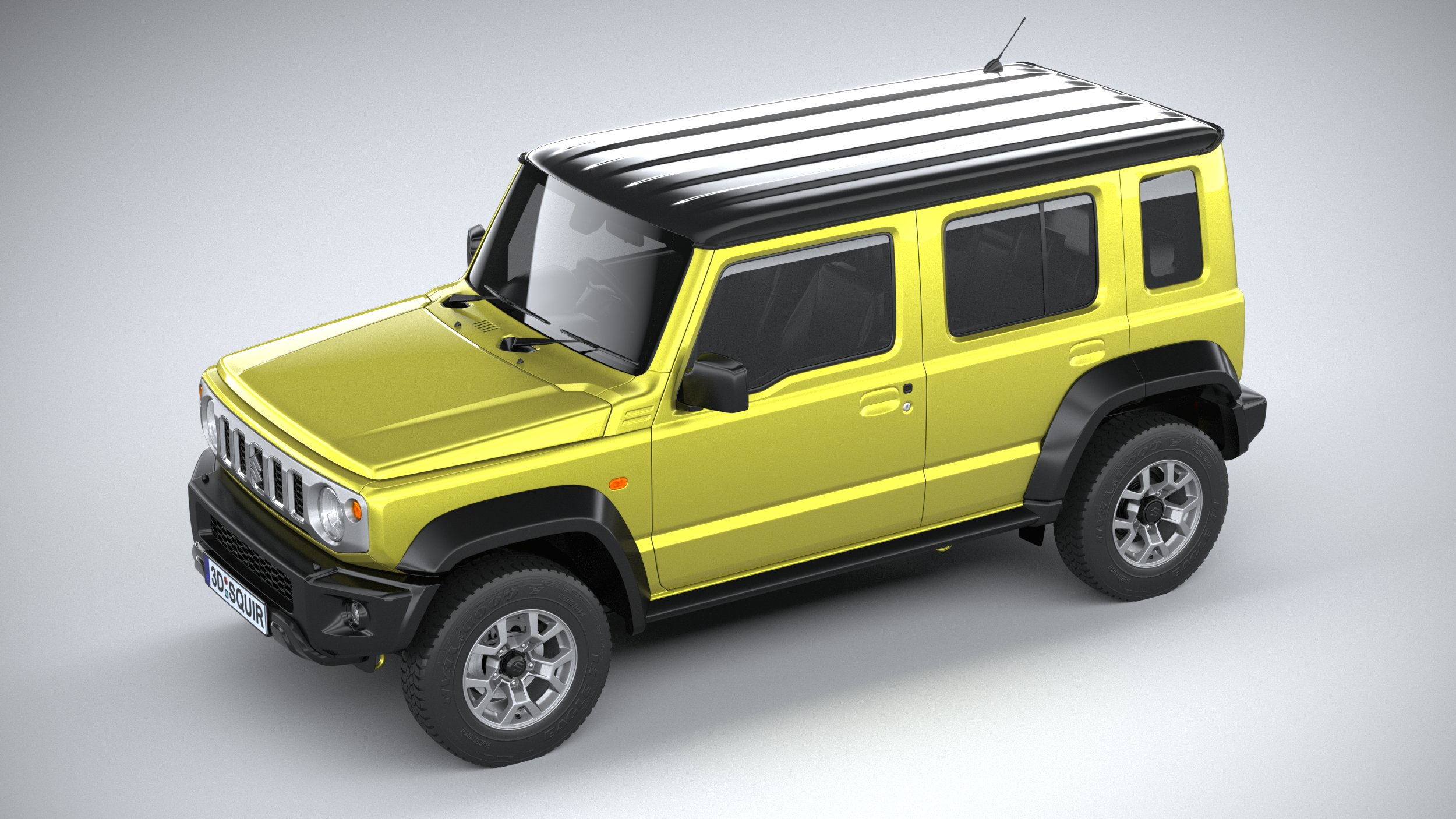modelo 3d Suzuki Jimny 5 puertas 2024 - TurboSquid 2158251