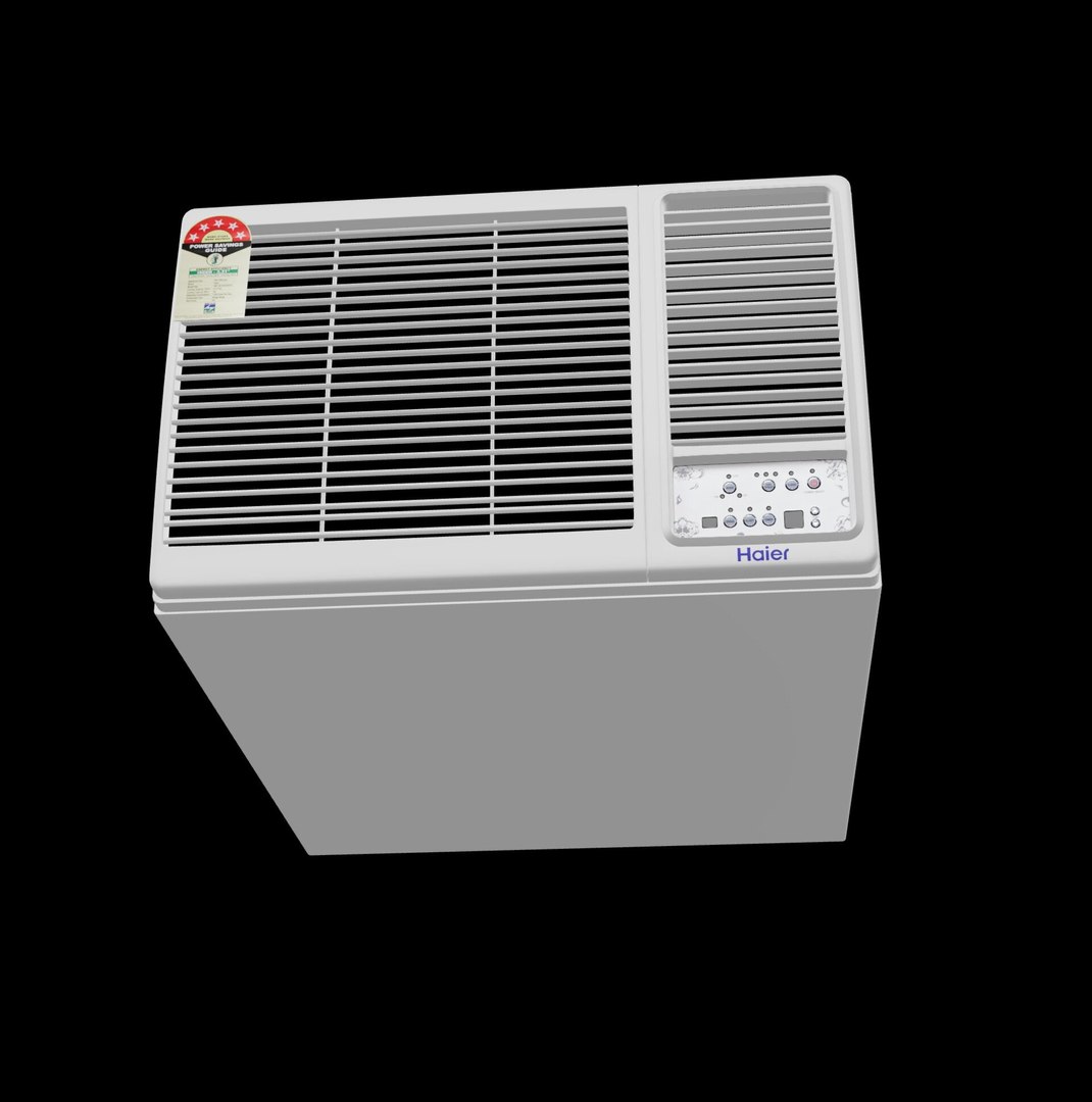 3D Haier 1 Ton 5 Star Window AC Model - TurboSquid 2138079