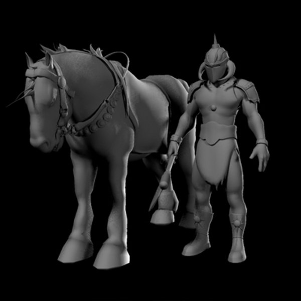 3D Frazetta Models | TurboSquid