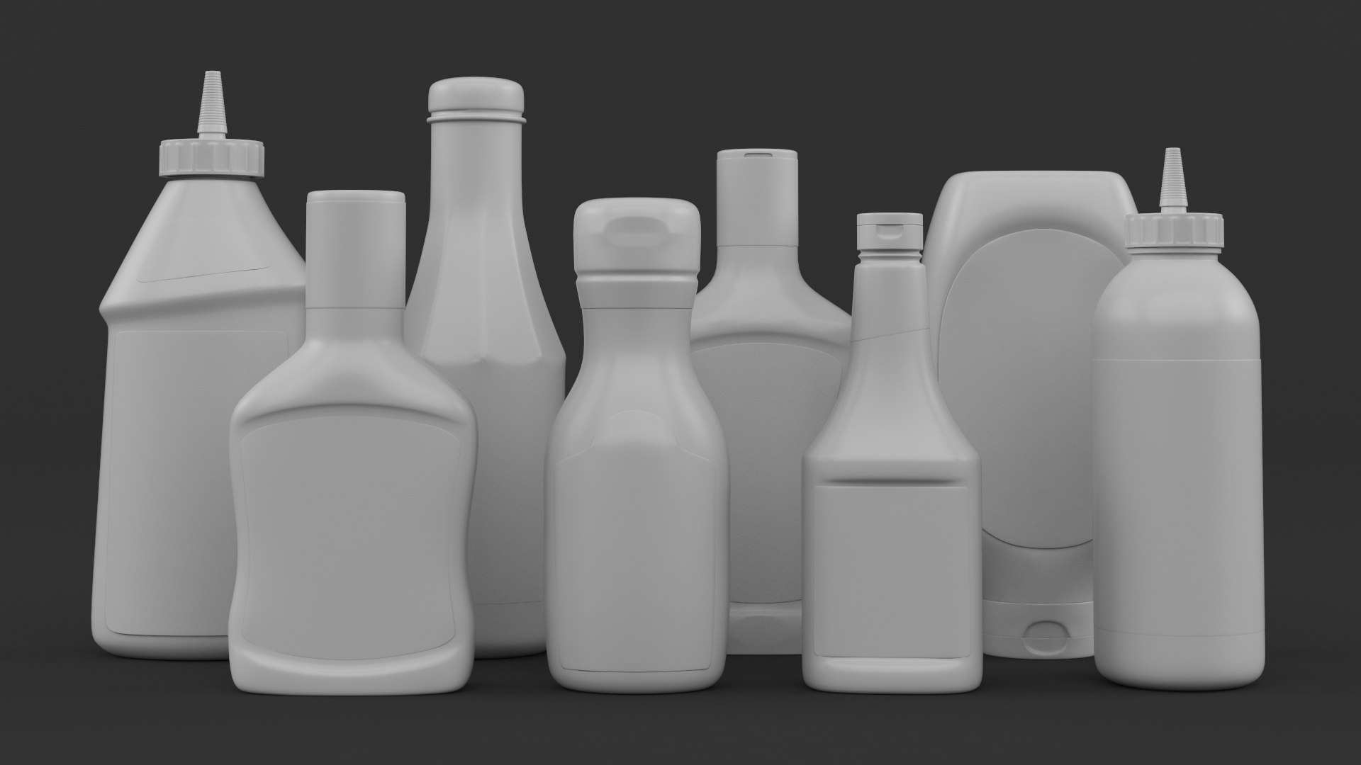Bottle plastic 3D model - TurboSquid 1711136