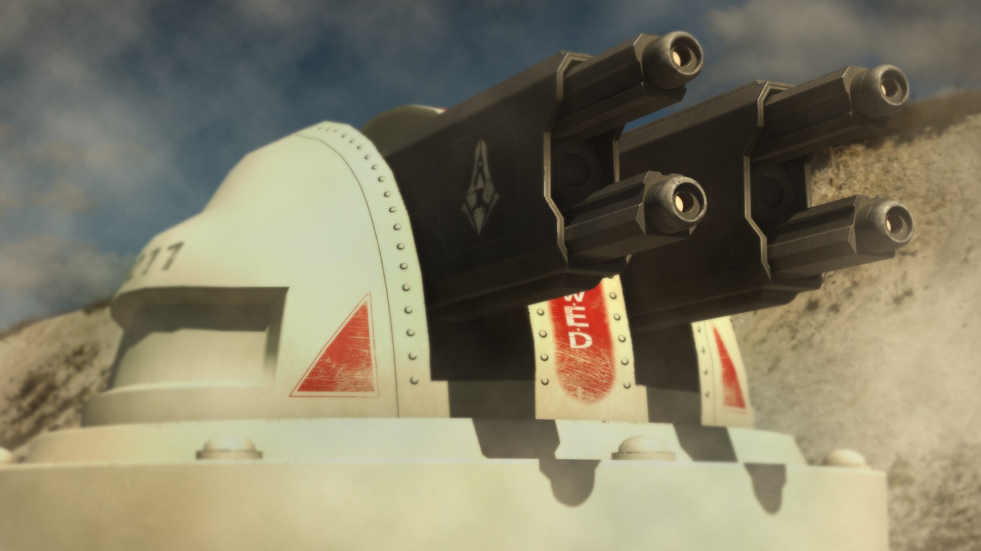 3D sci fi energy turret - TurboSquid 1542687