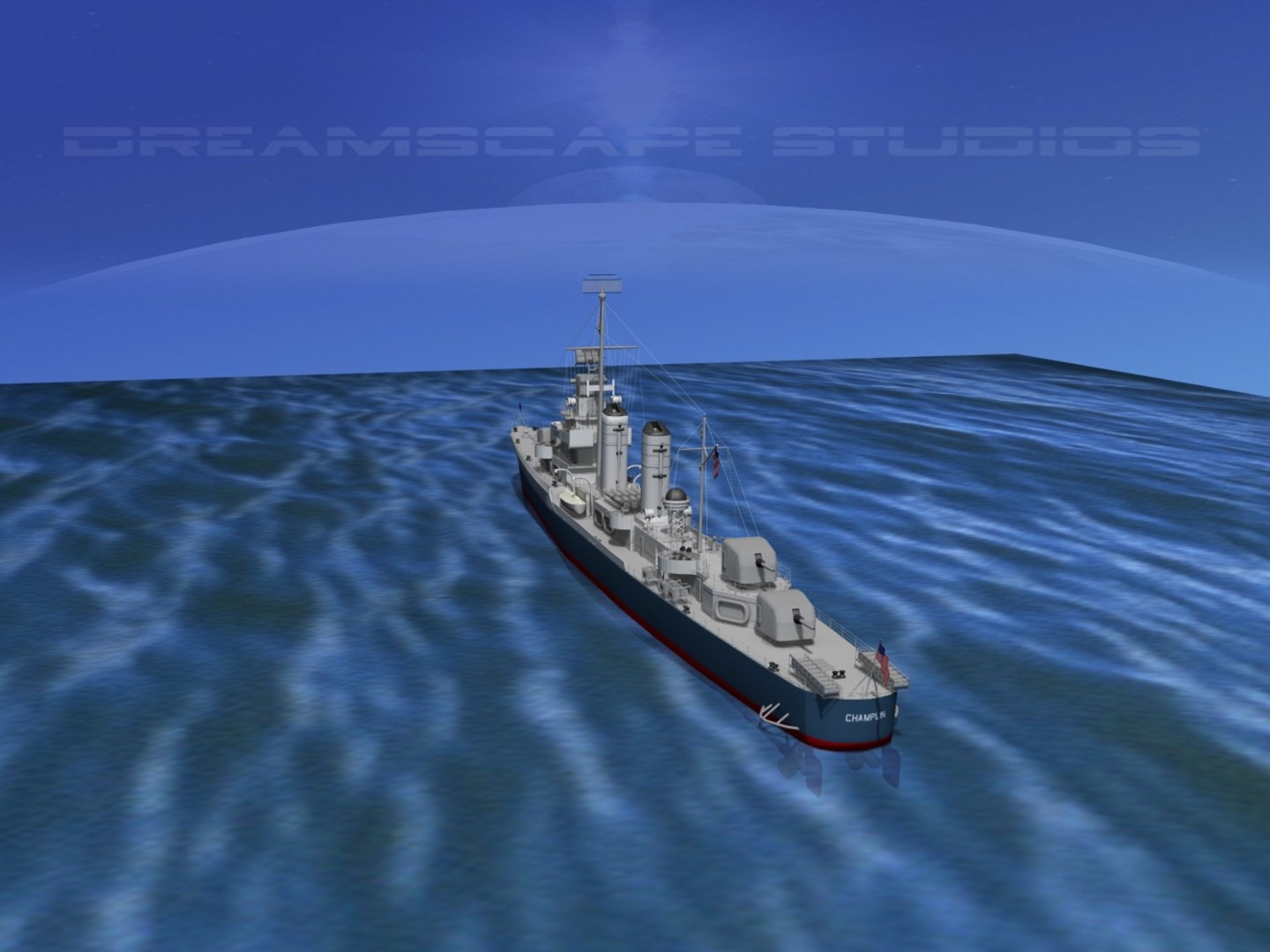 Anti-aircraft Class Destroyers Obj